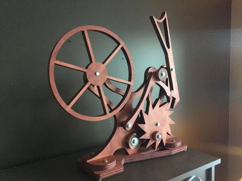 4 Wooden Kinetic Sculptures