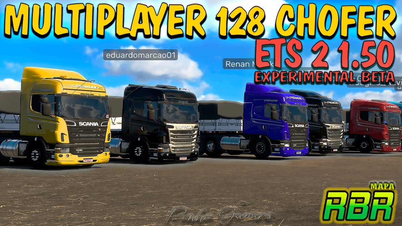 MAPA RBR ETS 2 EXPERIMENTAL BETA 1.50 | COMBOIO 128 PLAYER - YouTube