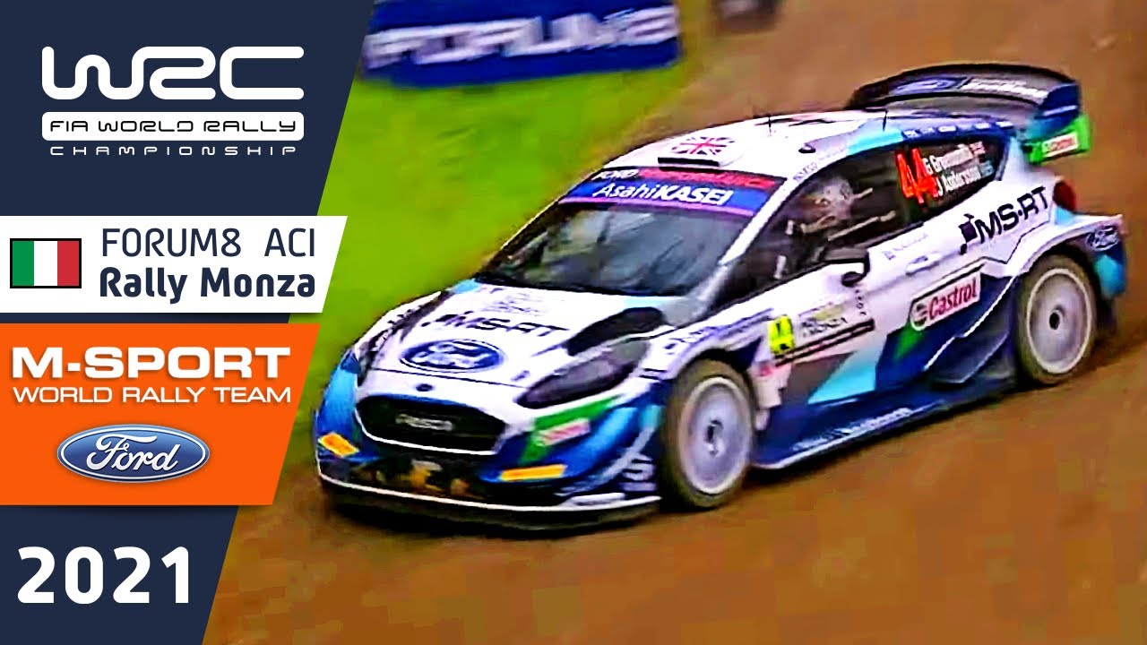 M-Sport Ford WRC RALLY HIGHLIGHTS : WRC FORUM8 ACI Rally Monza 2021 ...