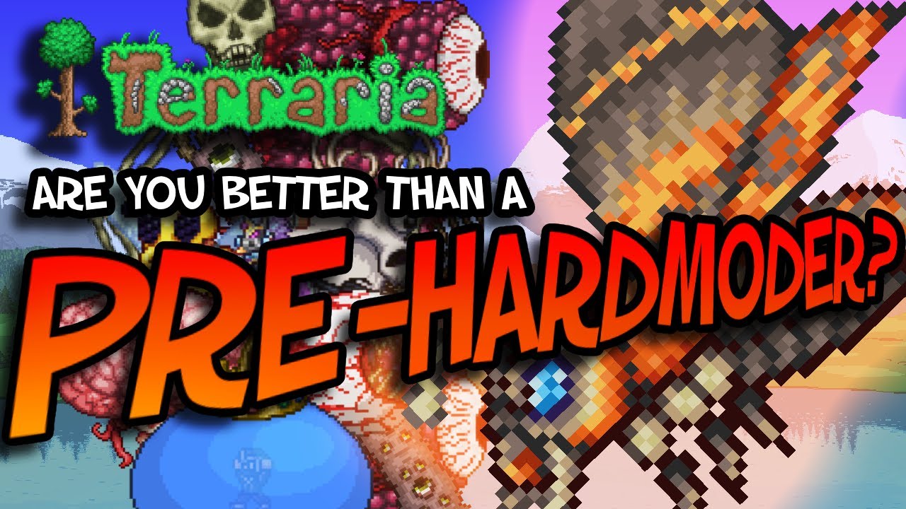 Terraria: Are You Better Than A Pre-Hardmoder? | Mothron - YouTube