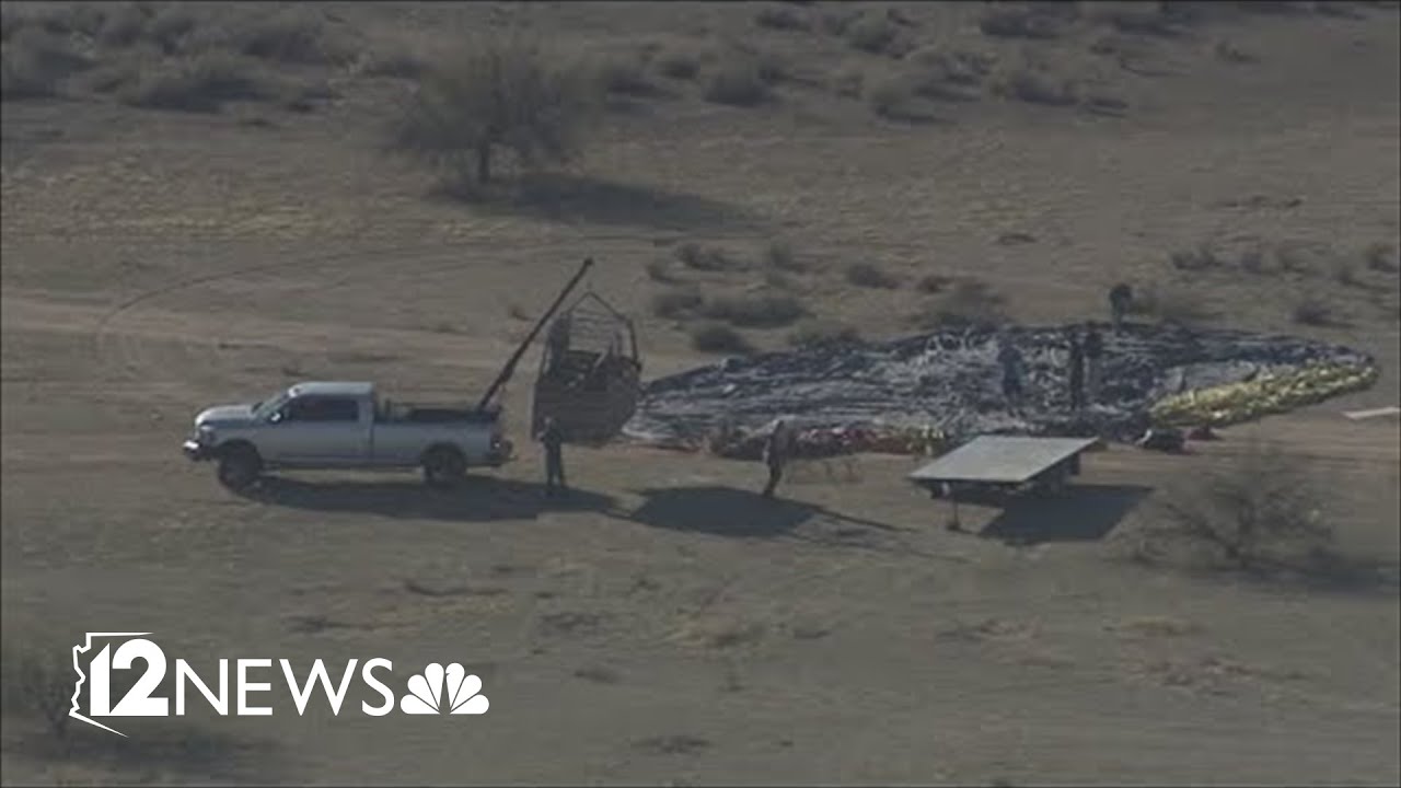 Deadly hot air balloon crash in Eloy - YouTube