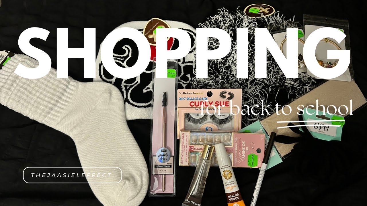Back 2 School Shopping | Beauty & more 🎀 - YouTube
