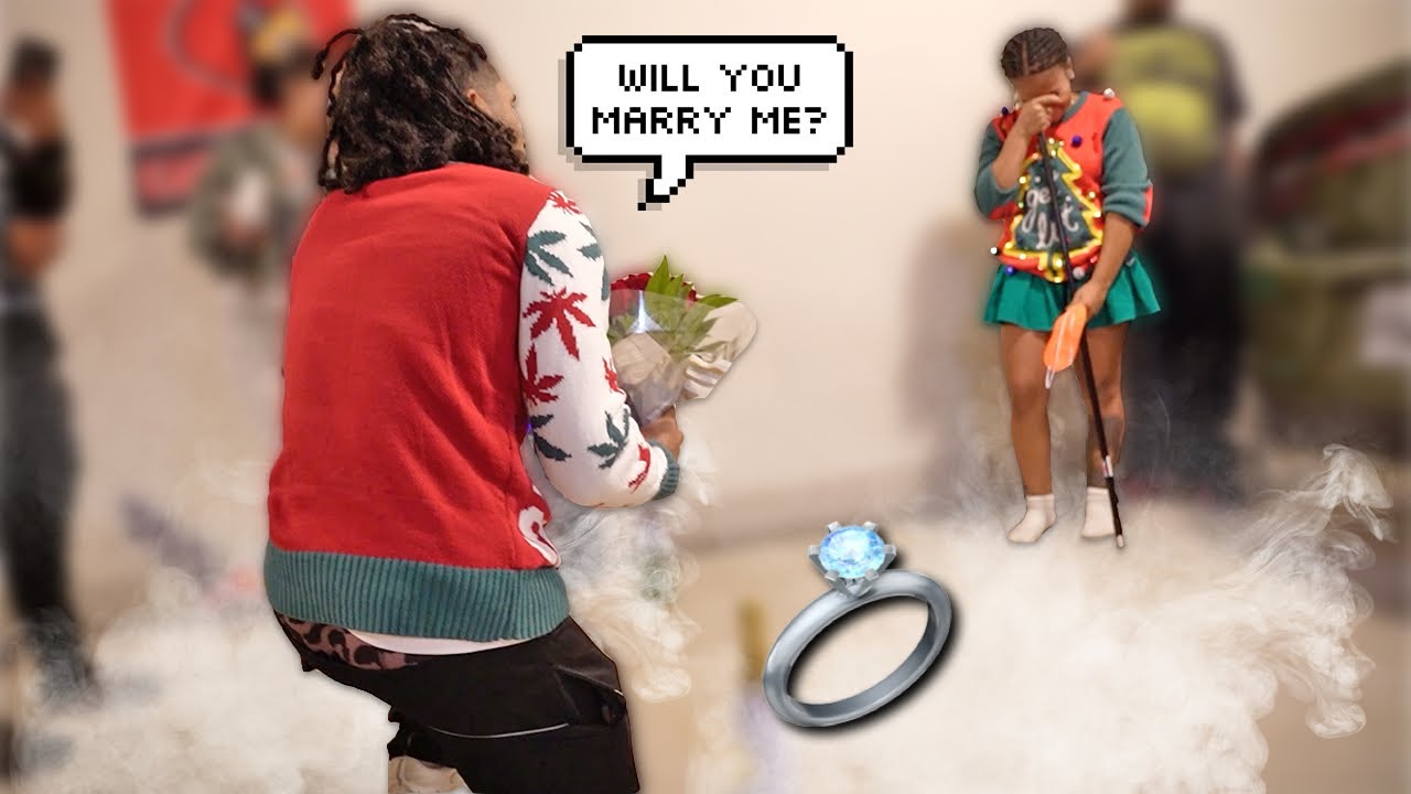 THE BEST PROPOSAL EVER 💍 (EMOTIONAL) - YouTube