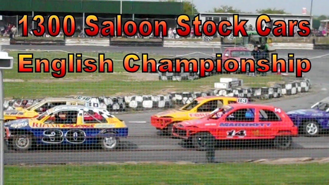 1300 Saloon Stock Cars championship race - YouTube