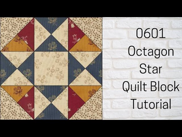 Octagon Quilt Block Pattern
