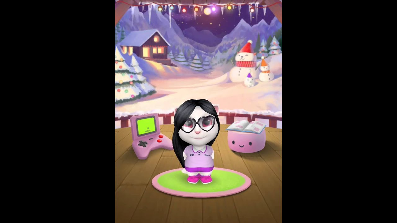 Video di gioco di La Mia Talking Angela - YouTube