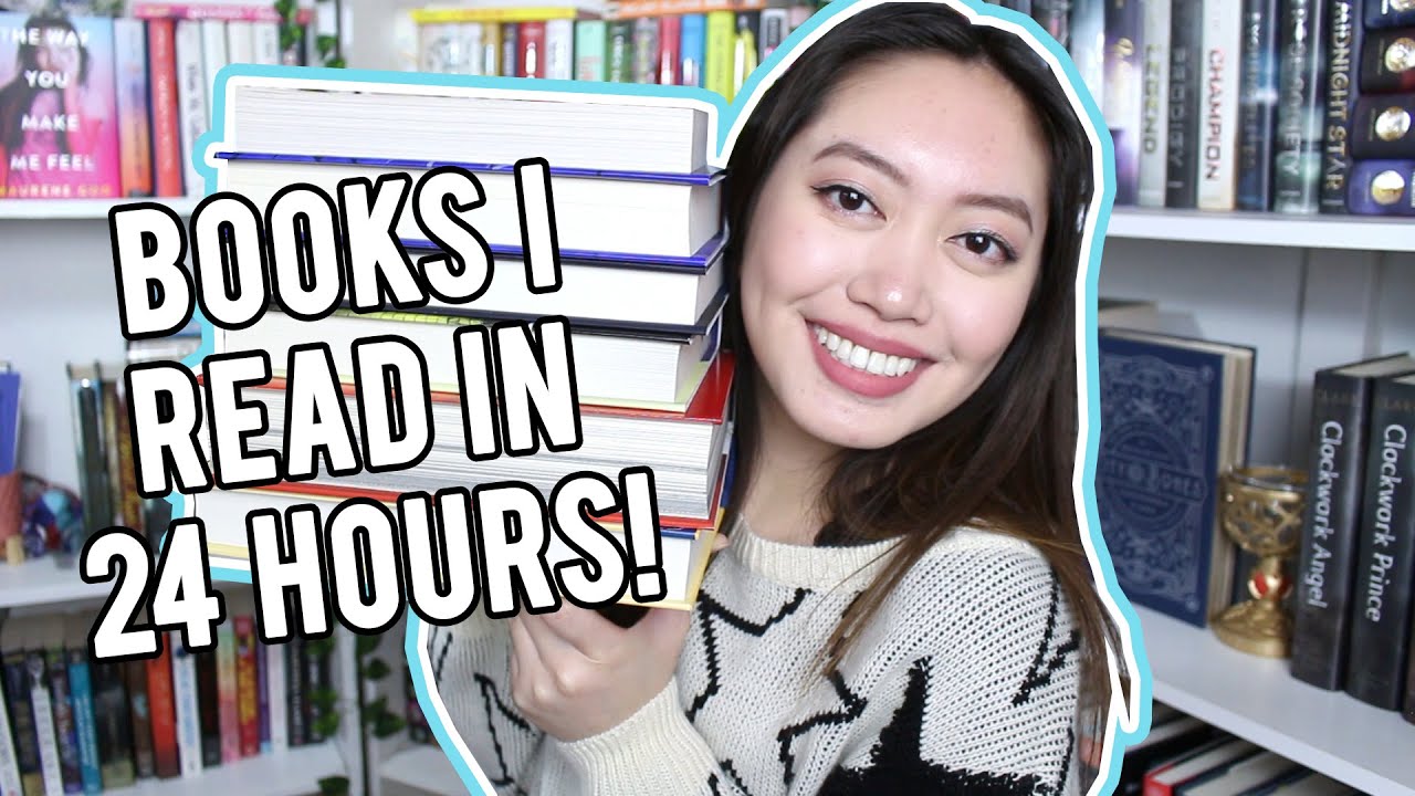 BOOKS I READ IN 24 HOURS! - YouTube