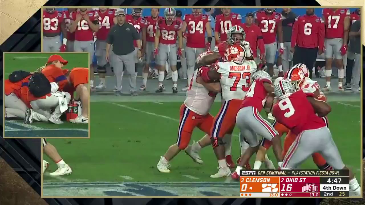 OHIO STATE DB SHAUN WADE EJECTED FOR “TARGETING” HEAD SHOT ON TREVOR ...
