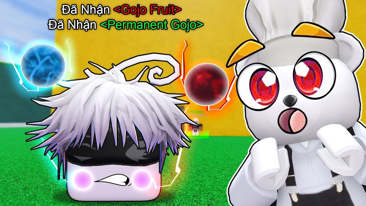 ADMIN Blox Fruits sẽ Cập Nhập " TRÁI GOJO " trong Update Tiếp theo ...