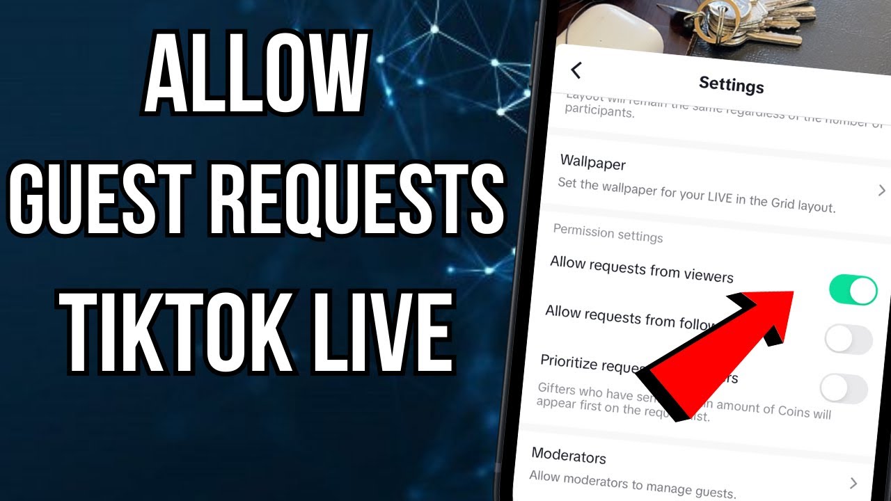 How To Allow Guest Requests On Tiktok Live - YouTube