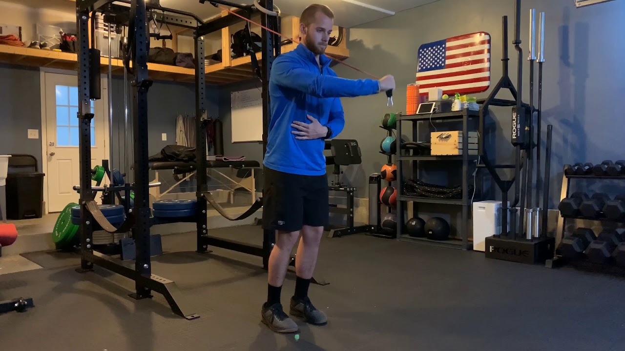 Cross Body Band Tricep Ext TFCo - YouTube