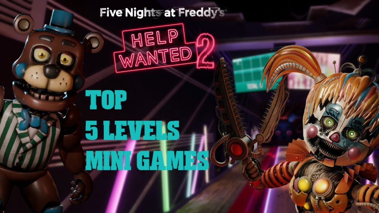 Top 5 Mini Games in FNAF Help Wanted 2: A Thrilling Countdown - YouTube