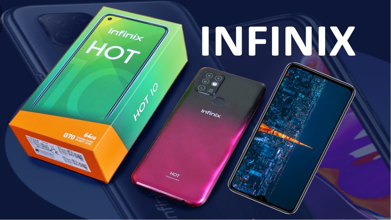 Infinix Hot 10t Unboxing, Review And Price. Camera Test And 128GB - YouTube