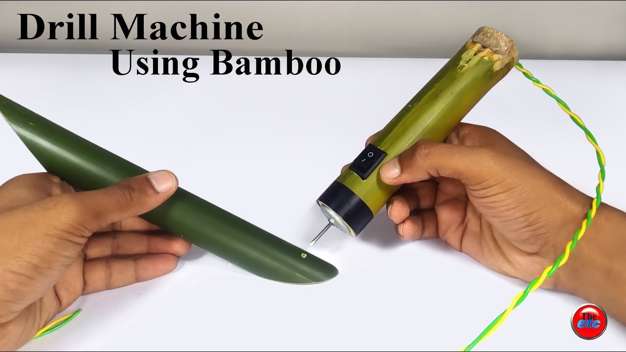 How to make a DC Drill Machine at home Low Cost - YouTube
