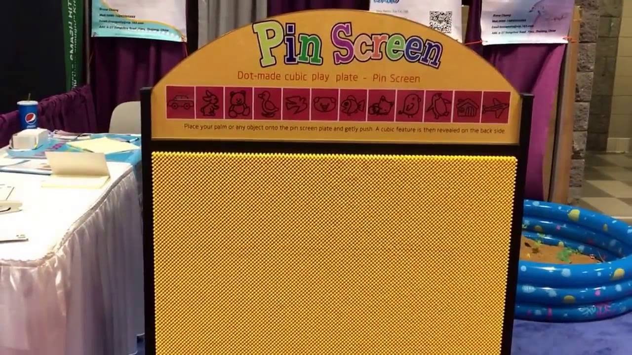 Giant Sized Pin Art Game Rental - YouTube