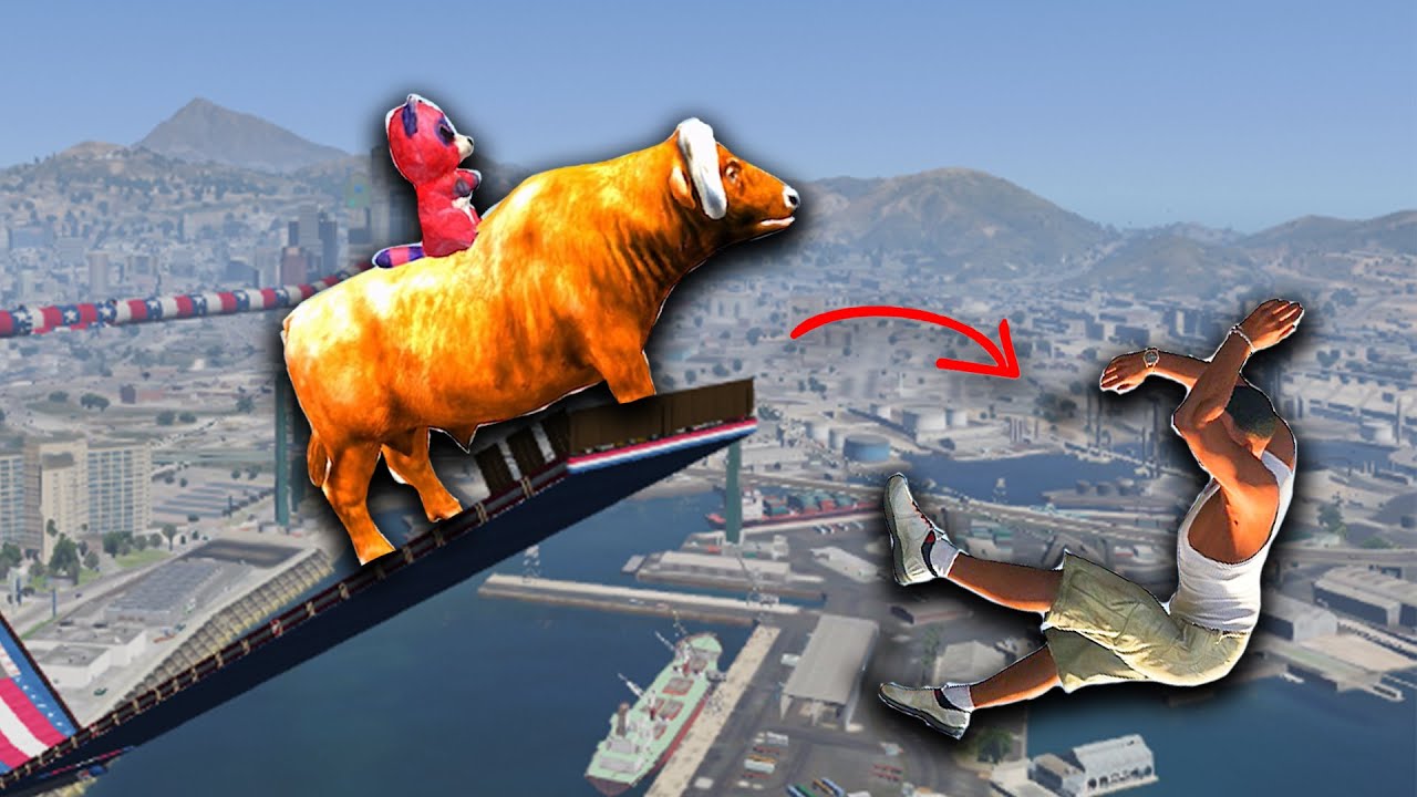 Crazy Cow Parkour Fails, Funny Moments - YouTube