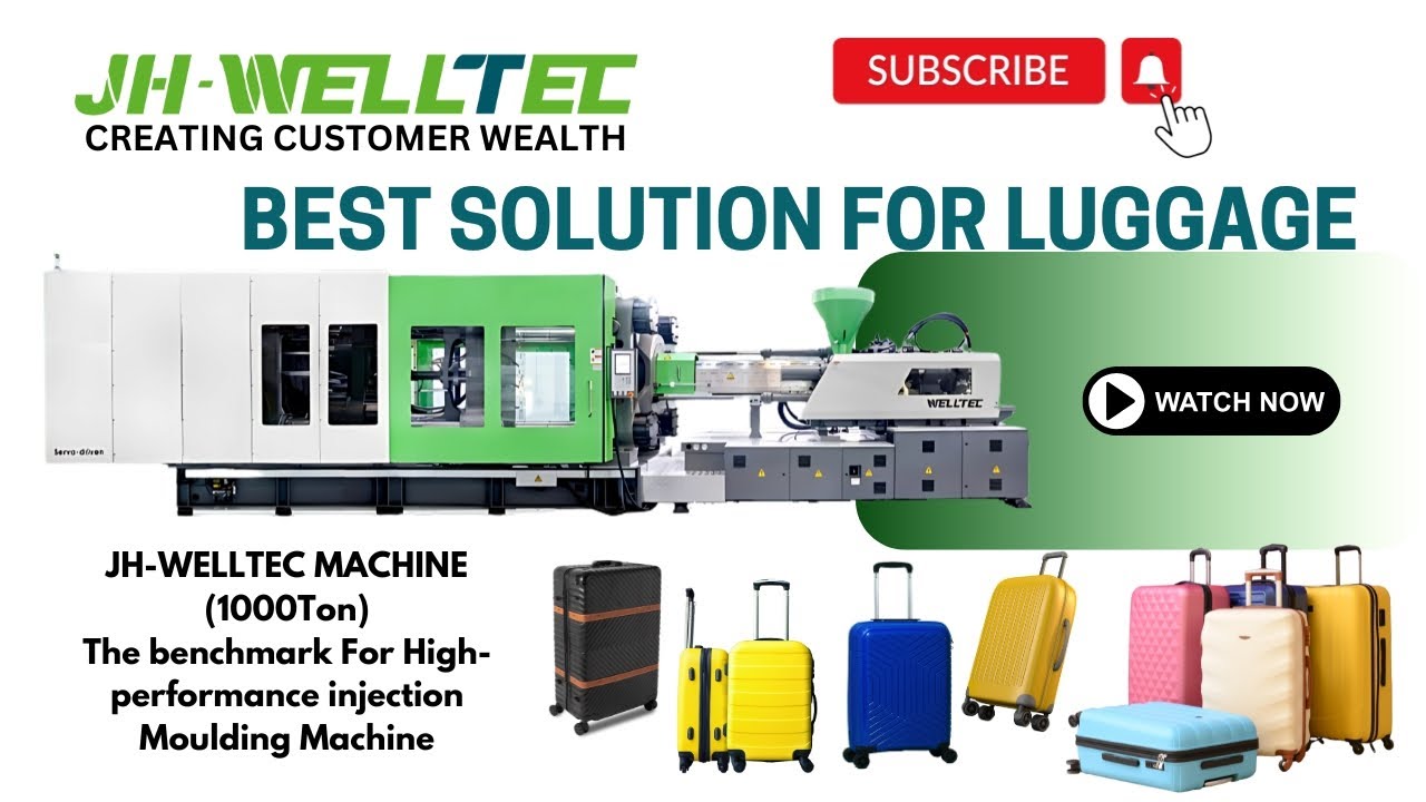 "Injection Molding Process: How Trolley Bags are Made | Luggage ...