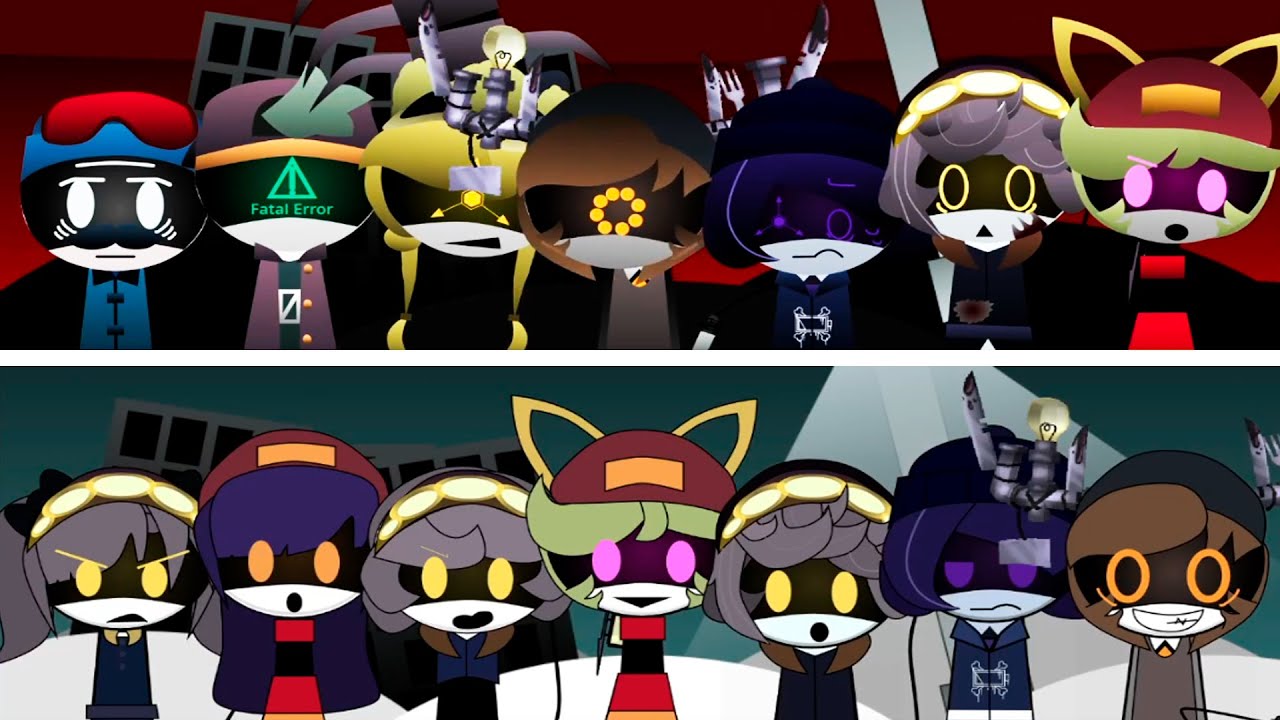 MURDER DRONES | Normal Version Vs Horror Version | Sprunki - YouTube