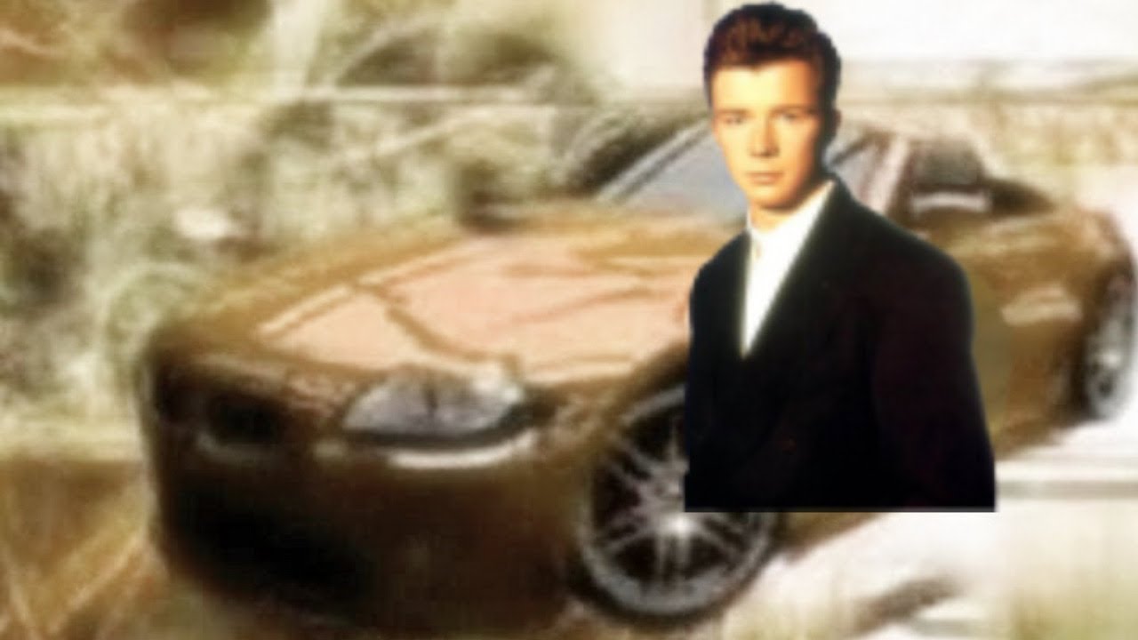 rickroll car (drip car) - YouTube