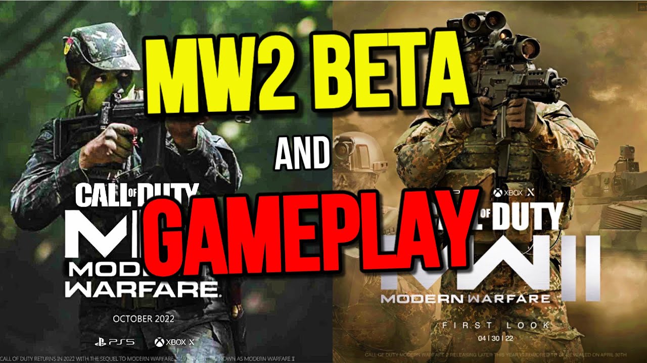 MW2 BETA AND GAMEPLAY - YouTube