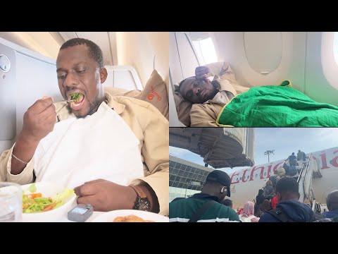 I Was Treated Like A King; Zionfelix Shares First Time Flying Business Class On Ethiopia Airways 