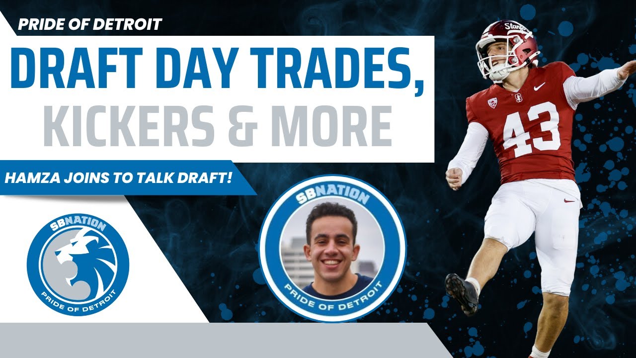 Talking Draft Day Trades, Kickers, and More with Hamza - YouTube