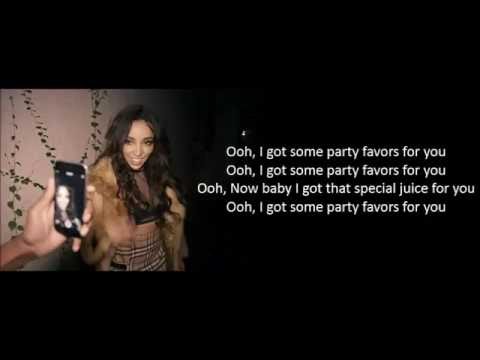 Tinashe - Party Favors ft. Young Thug [Lyric Video]