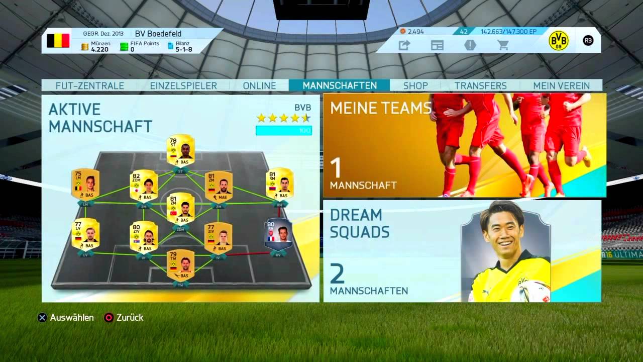FIFA 16 FUT Manageraufgaben TUTORIAL | Deiner Mannschaft einen Dream ...