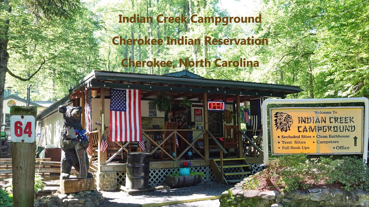 Camping In Cherokee, NC - (Indian Creek Campground, Mingo Falls ...