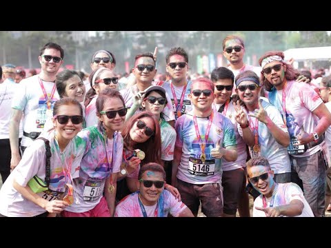 THE COLOR RUN INDONESIA - Full Version - YouTube