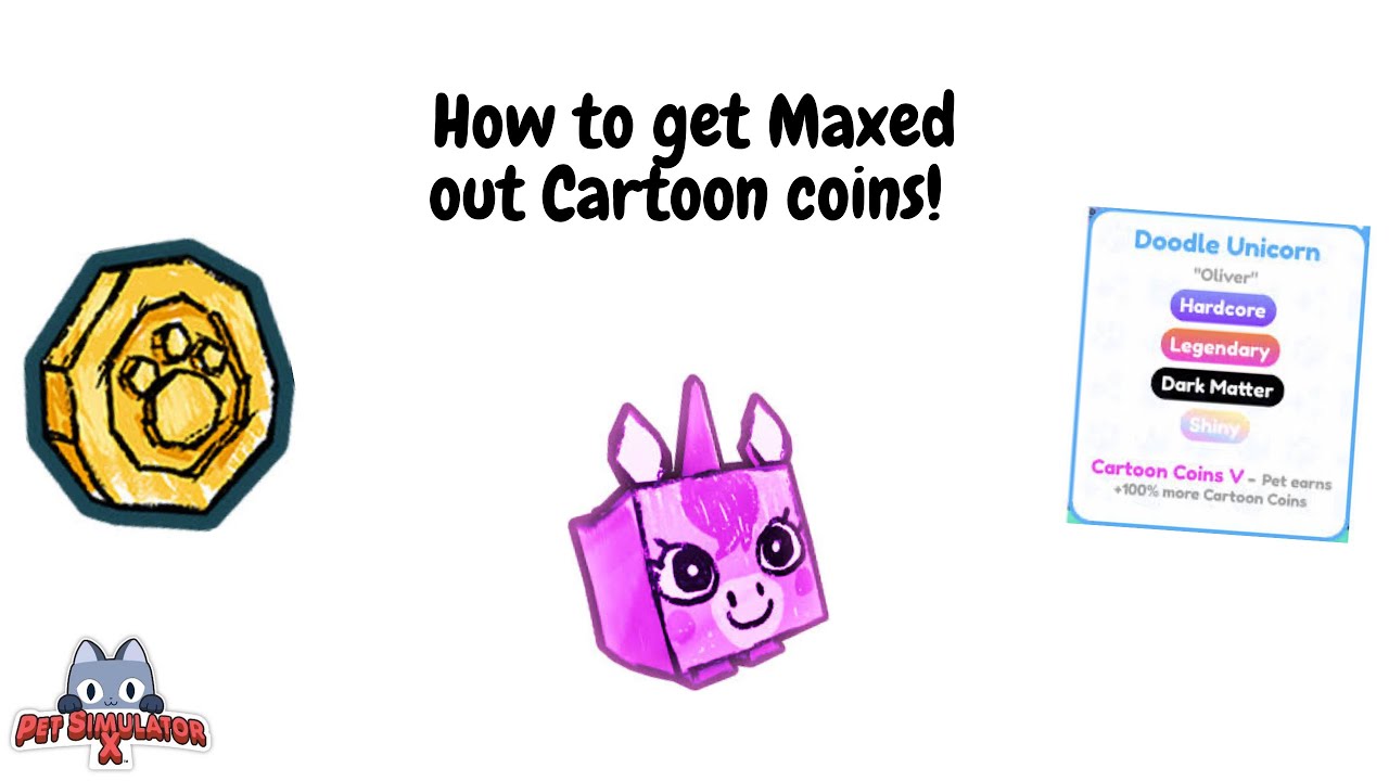 How to get maxed out CARTOON COINS - YouTube