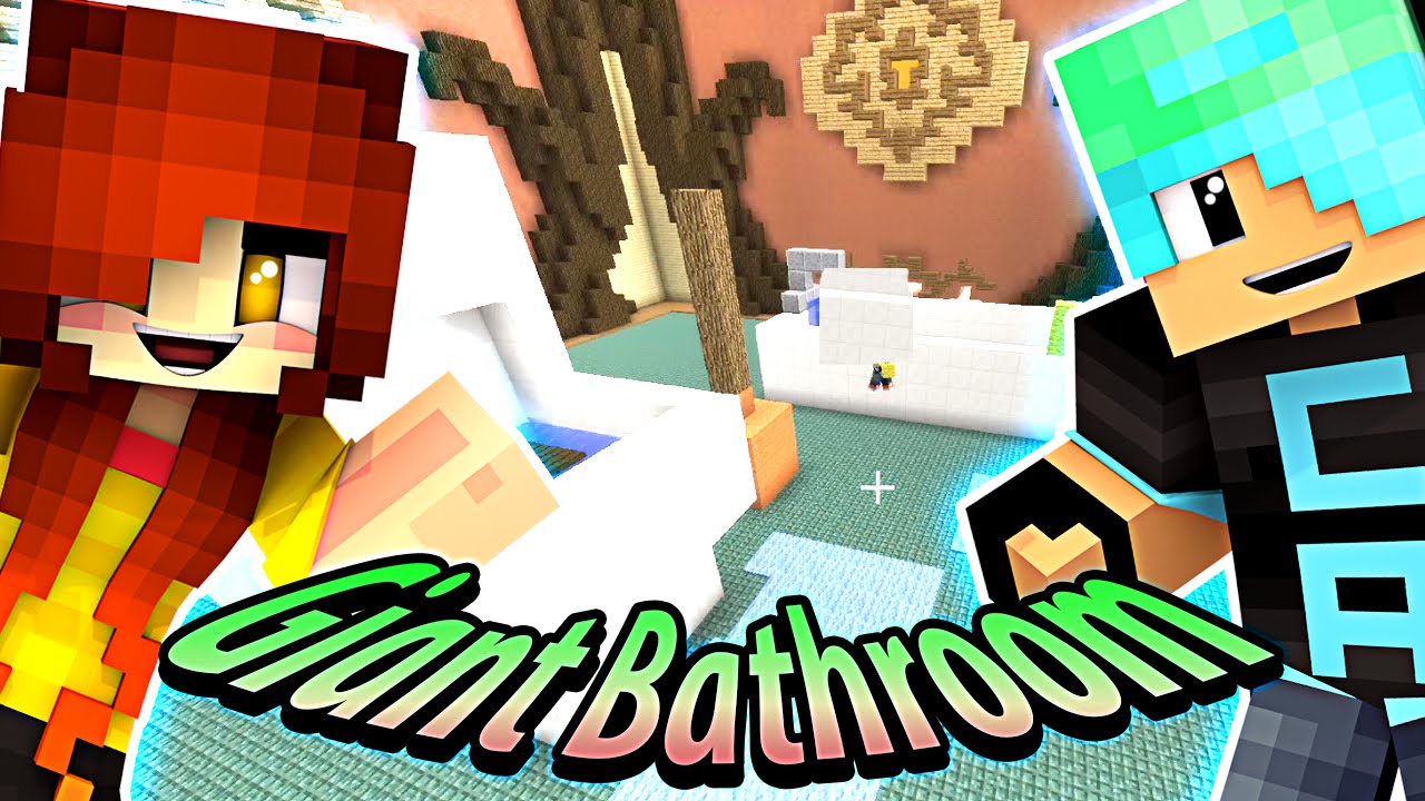 Team Build Battle with Gamer Chad - Giant Bathroom is CLOGGED ...