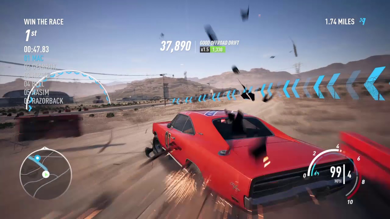 Need for Speed™ Payback 1st off road - YouTube