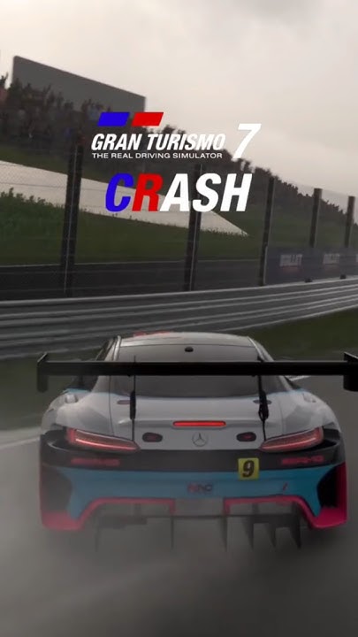 #85 CRASH 雨 【GT7】 - YouTube