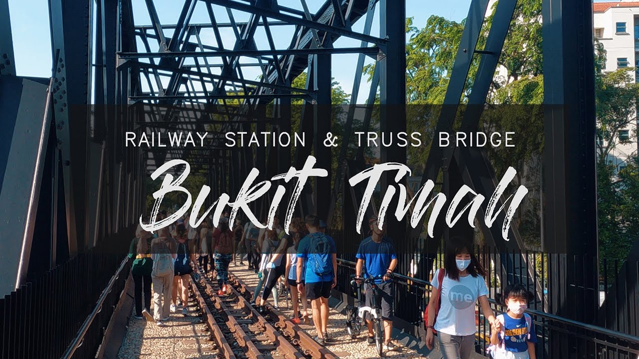 【4K】Bukit Timah Railway | Truss Bridge | Go Pro 9 | Singapore | Rail ...
