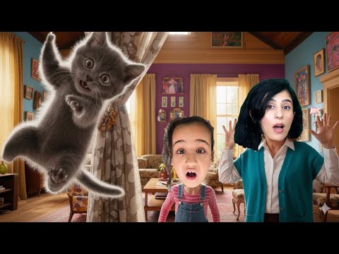 KEDİ EVDEN KAÇTI KEDİYİ BULAMIYORUZ! NİL VE ESRA