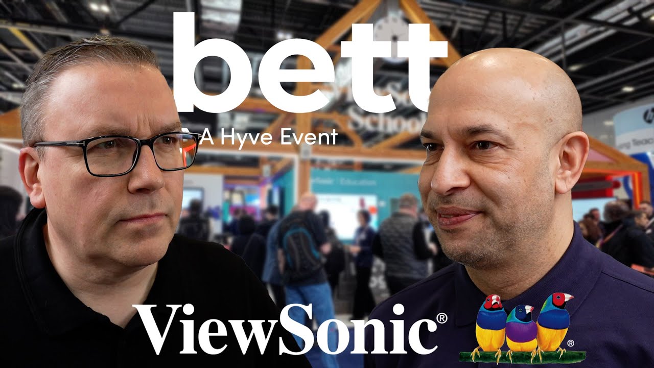 ViewSonic Showcases AI and Innovative Solutions at Bett 2025 - YouTube