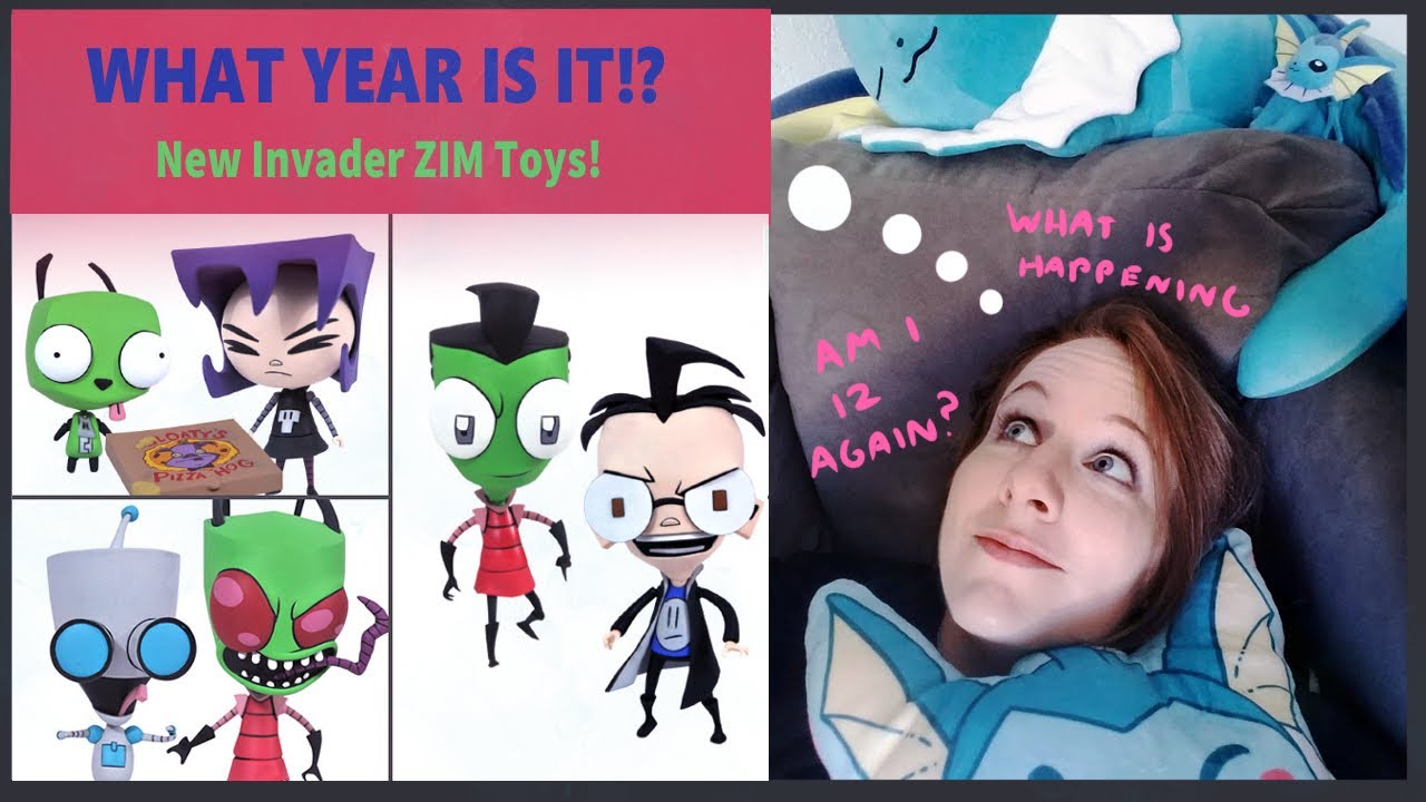 What Year Is It?! Diamond Select Announces New Invader ZIM Toys - YouTube