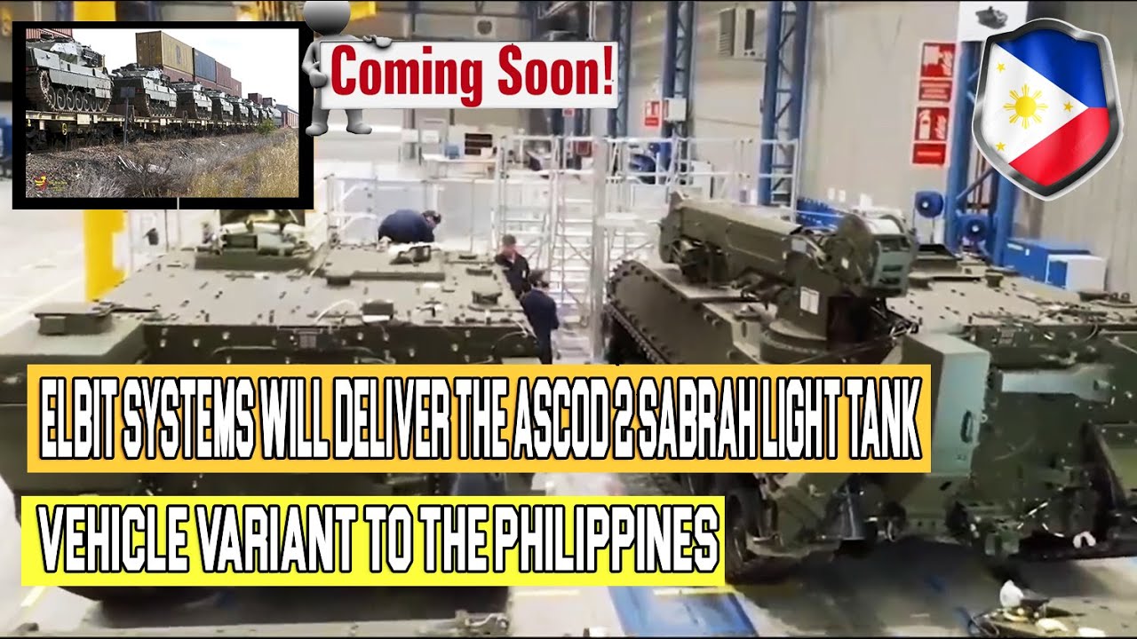 Elbit Systems will deliver the ASCOD 2 Sabrah light tank vehicle ...