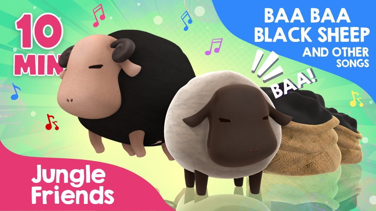 Baa Baa Black Sheep, Mary Had a Little Lamb, and Other Songs - 10 Min ...
