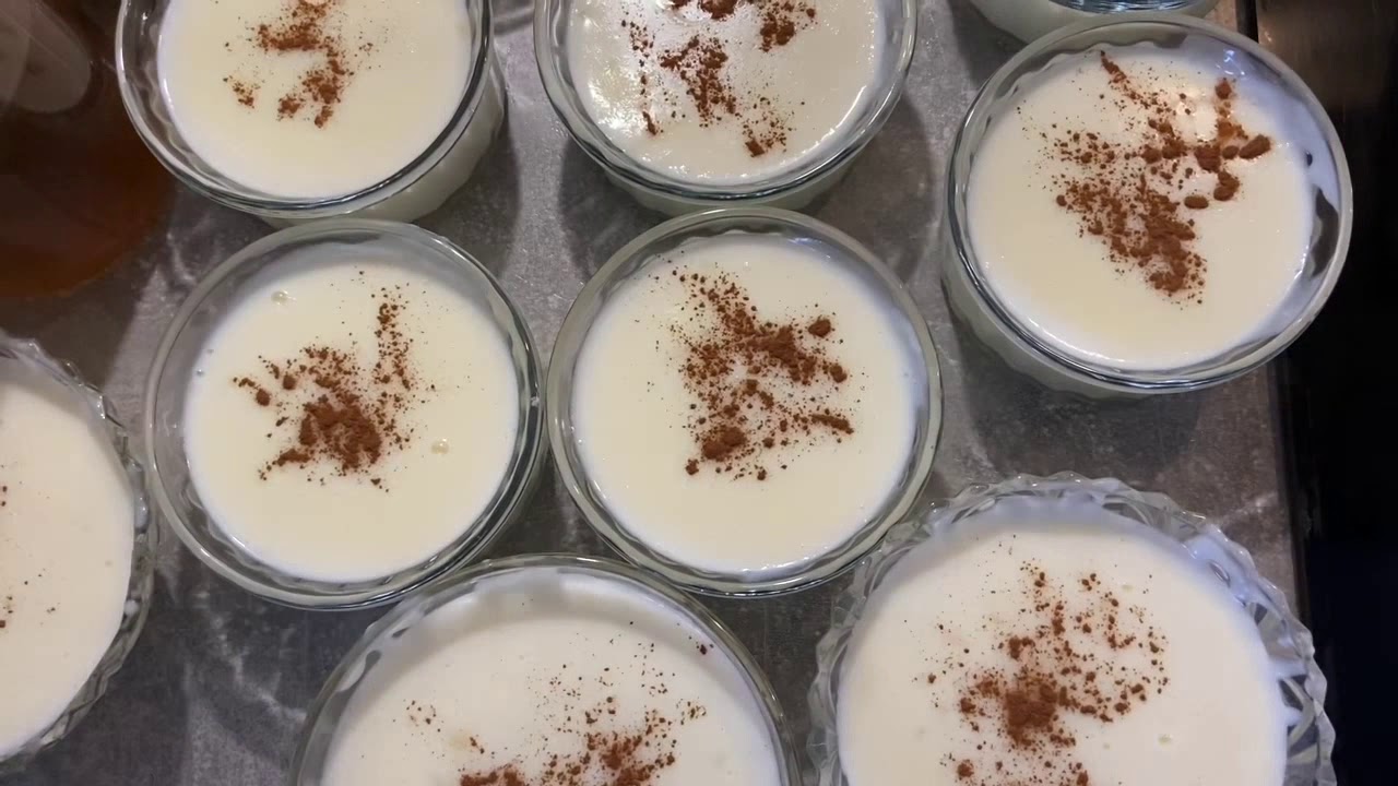 Perfect, delicious Turkish sutlaç (rice pudding) - YouTube