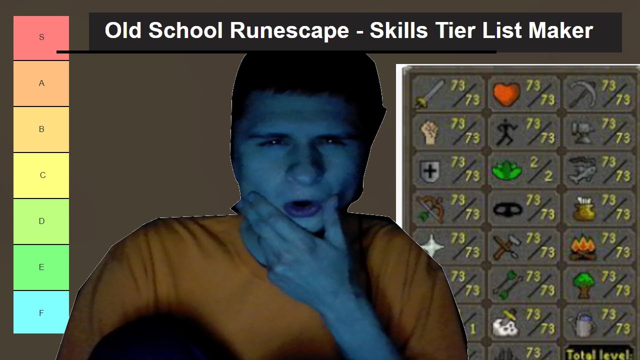The OSRS skills tier list | fanof reacts - YouTube