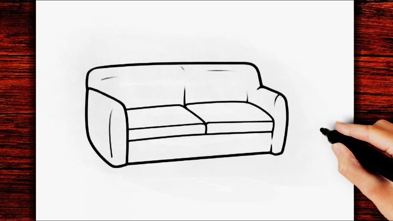 Comment Dessiner Un Canapé Youtube