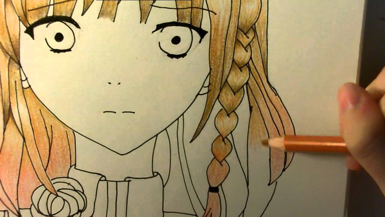 Speed drawing #2 Amnesia Heroine Anime - YouTube