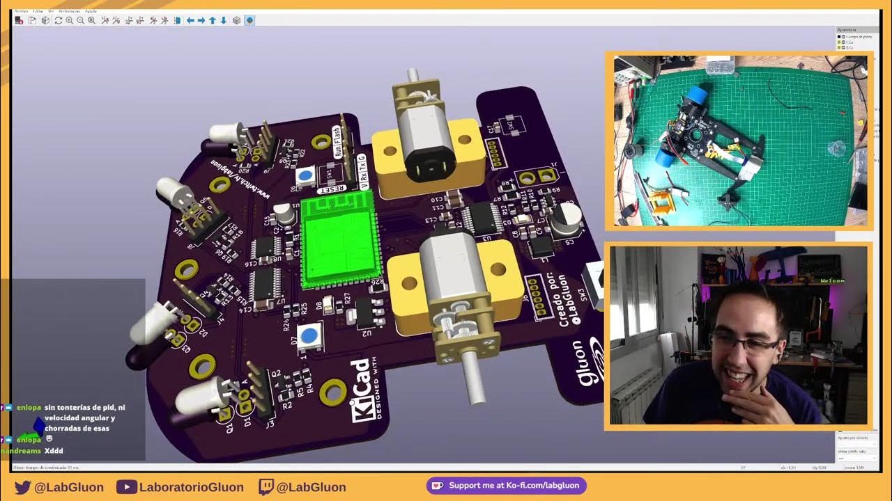 🔥Robot de competicion velocista: Hoy ponemos succión🔥 KiCAD, STM32, Arduino, ESP32 🤖 - YouTube