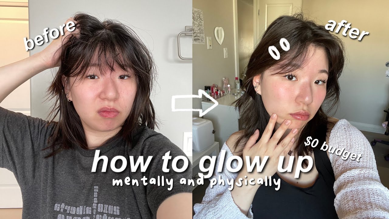 HOW TO GLOW UP MENTALLY & PHYSICALLY FOR FREE 🐰 | facetime vibes, steps ...