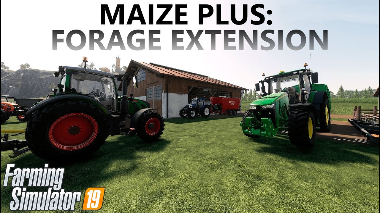 MAIZEPLUS FORAGE EXTENSION | EXPLICANDO MODS #2 | FS19 - YouTube