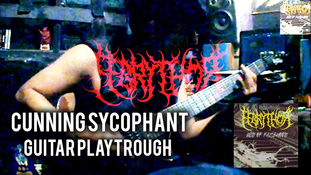Cunning Sycophant (Guitar Playthrough) New Song @FEBRYTHOR - YouTube