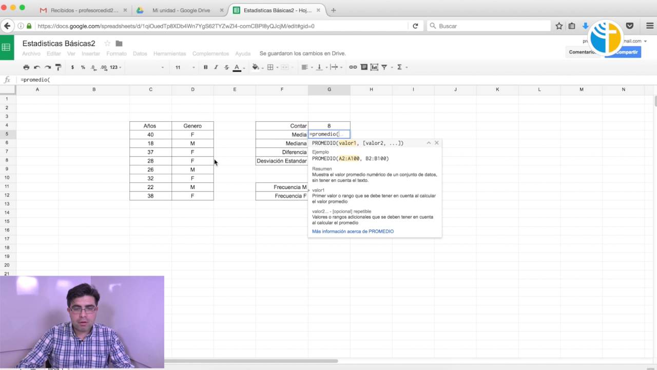 ¿Cómo usar Google Spreadsheets? - YouTube