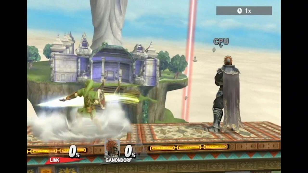 Link Smash Bros Attack - YouTube